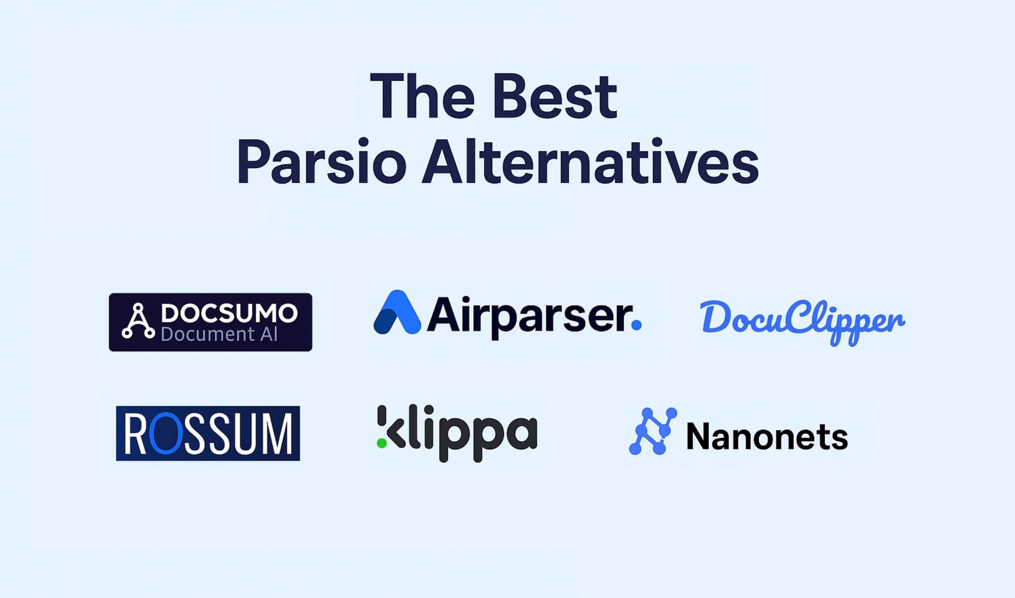 The 6 Best Parsio Alternatives in 2025