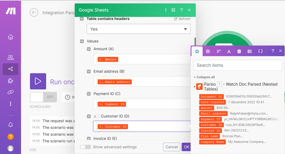Export Your Data Anywhere With the Parsio/Make Integration