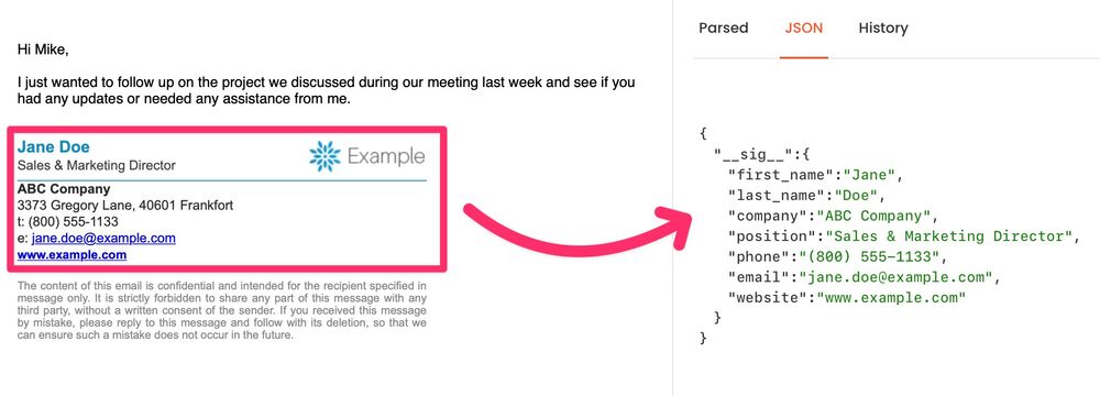 Parsing Email Signatures: The Ultimate Guide Parsing Email Signatures: The Ultimate Guide