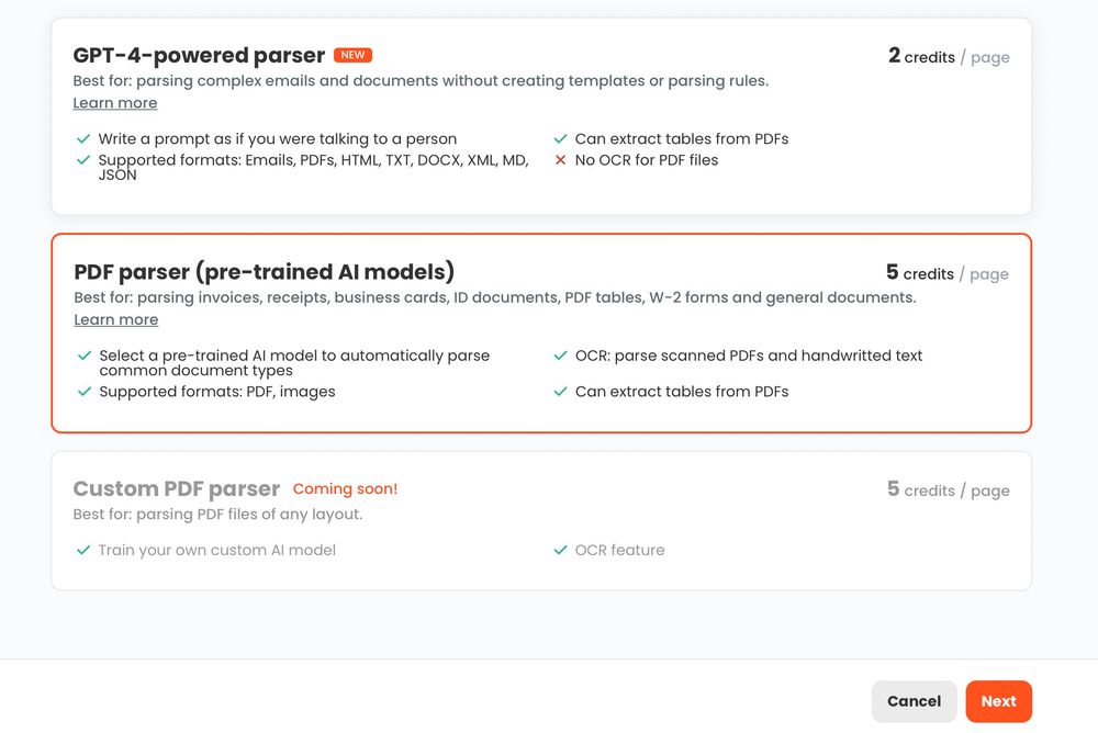 Extracting Data From PDF Invoices With an AI OCR Parser