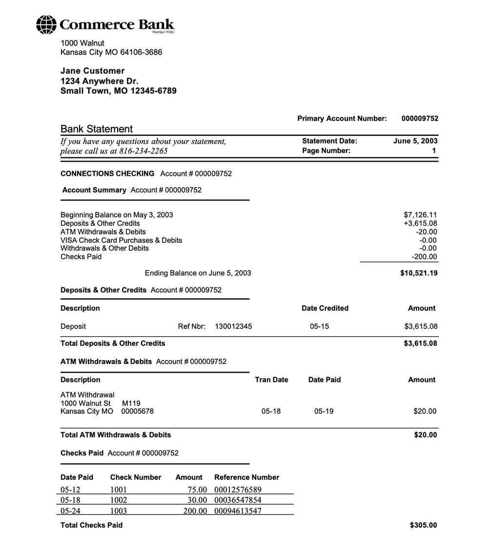 How to Extract Data from PDF Bank Statements