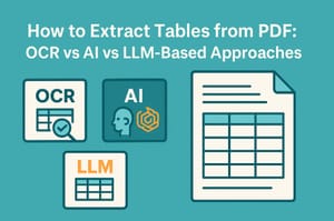 How to Extract Tables from PDFs Automatically: OCR, AI & LLM Methods ...